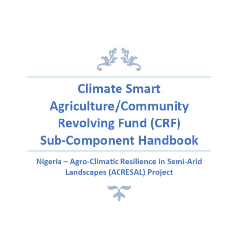 ACReSAL – Agro-Climatic Resilience in Semi-Arid Landscapes